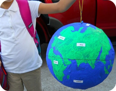 DIY - Fun with geography: Make your own globe