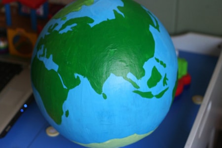 DIY - Fun with geography: Make your own globe