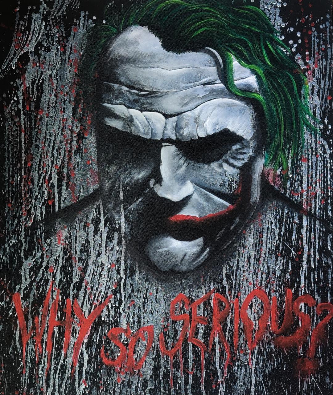 Joker created by Apoorva Singh