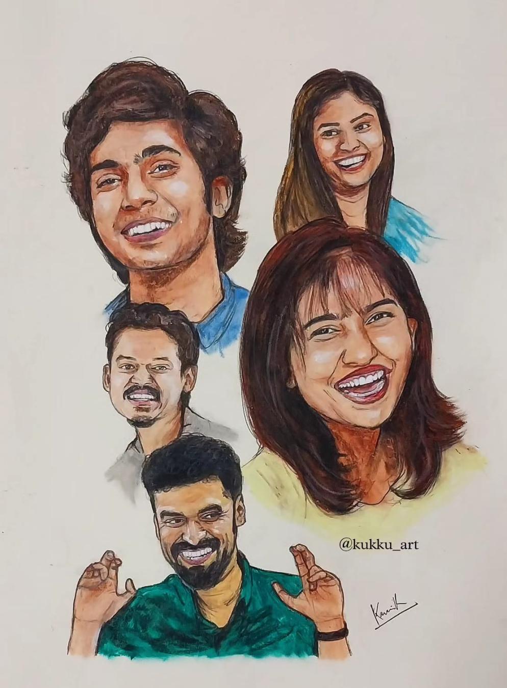 The Cast of 'Premalu' created by Kaveri Krishnan
