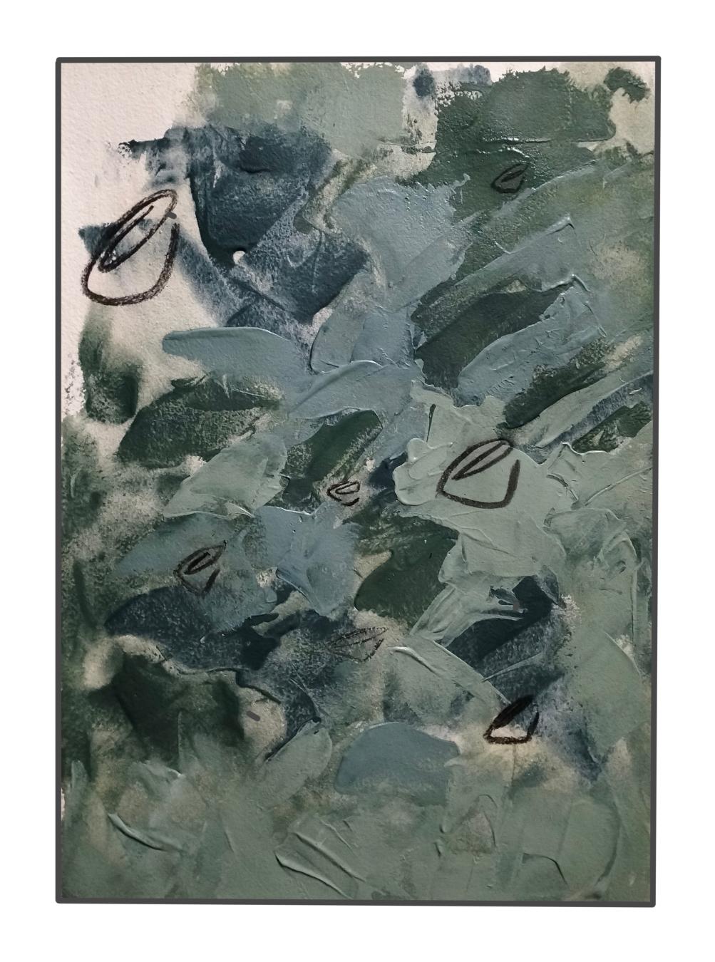 "Emerald Drift" created by Pavan gowda