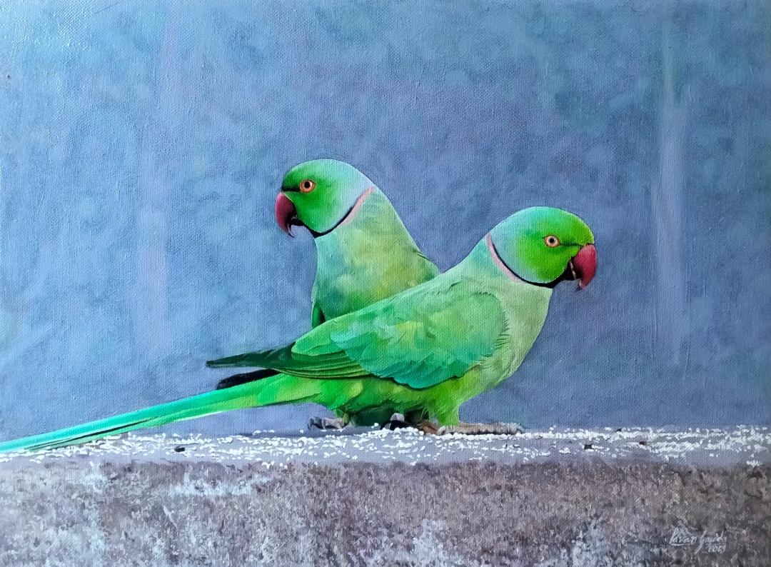 "Companions in Harmony." created by Pavan gowda