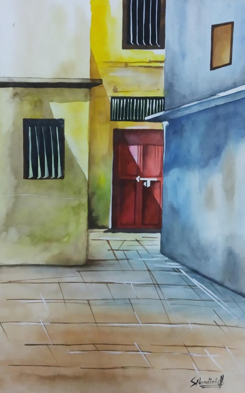 Landscape created by Nandini Soni