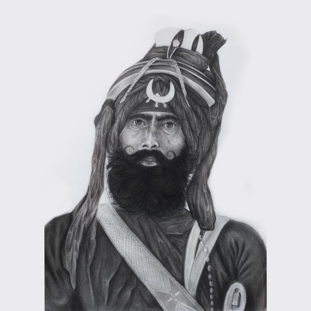 Sikh man created by Navi sran