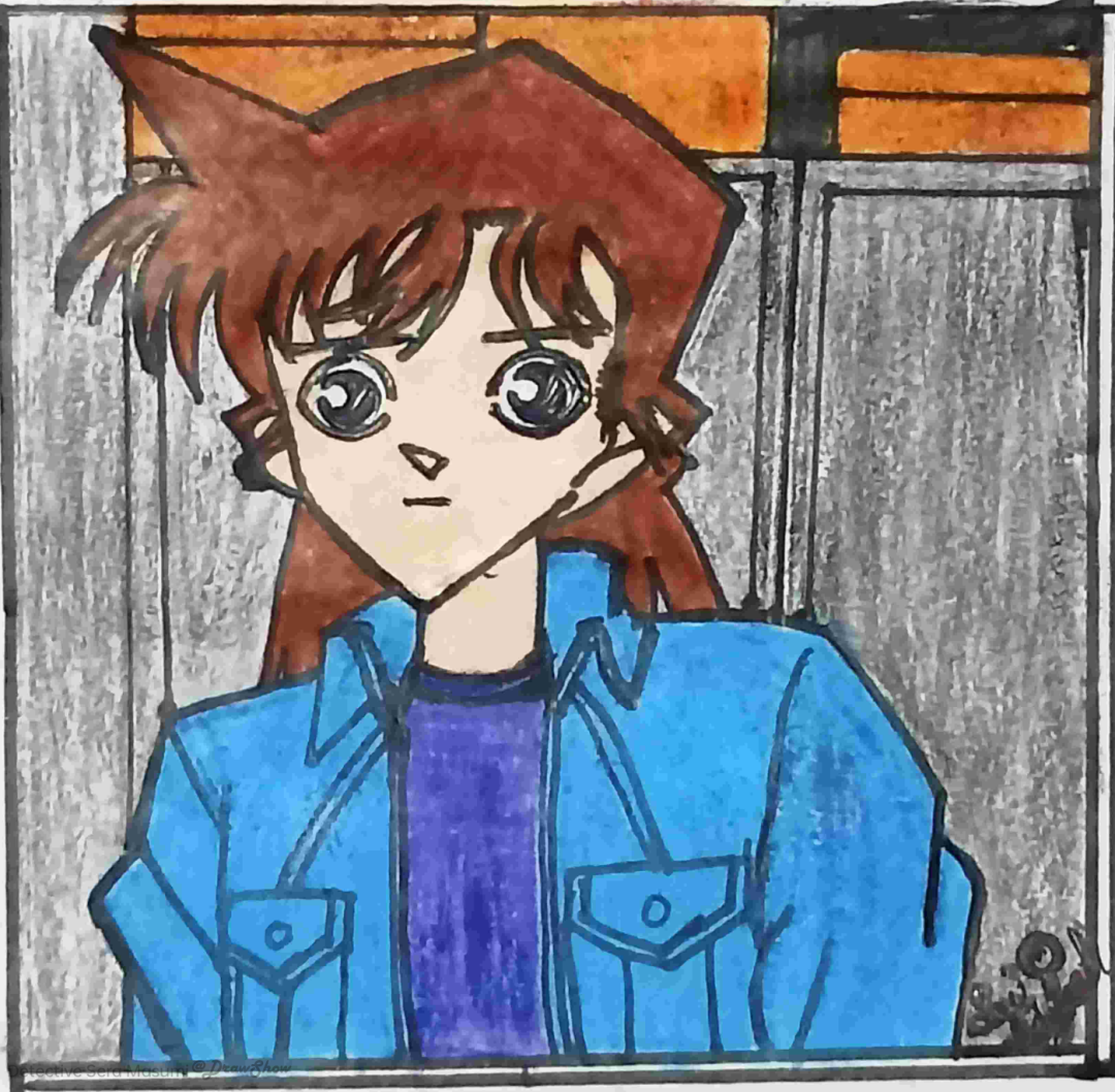 Mouri Ran - Detective Conan created by Detective Masumi