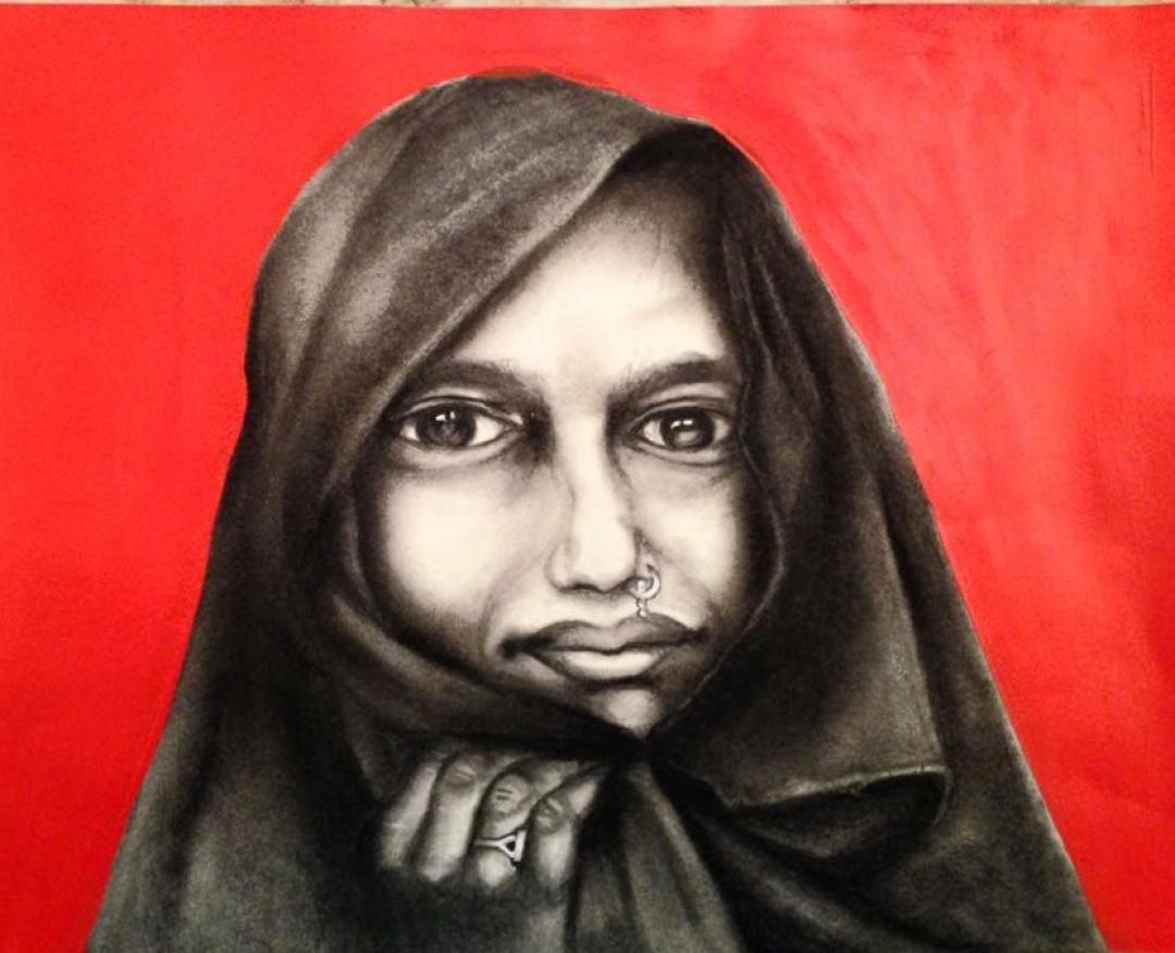 Village girl created by Sejal Mehta