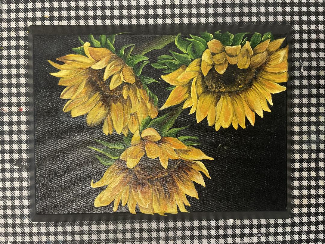 Sunflowers created by Sejal Mehta
