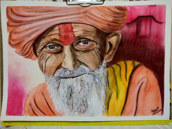 Watercolor paintngs created by shruti dudeja