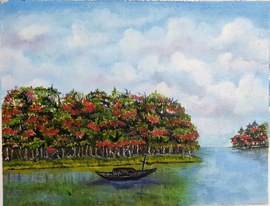 River Side created by Anindya Ghosh
