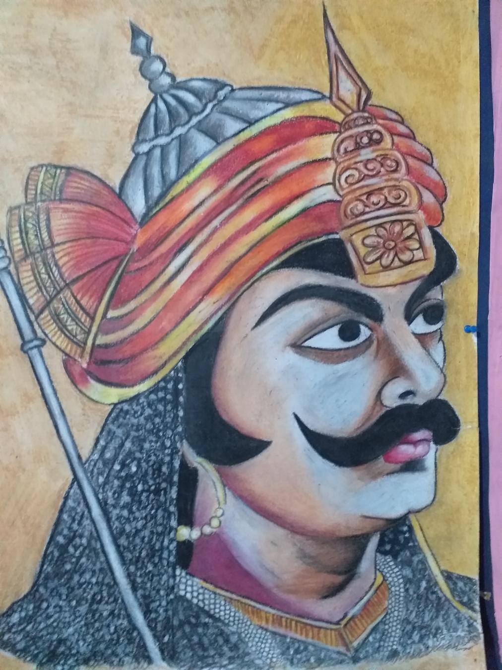 Indian freedom fighter -02 created by Bivas Kumar