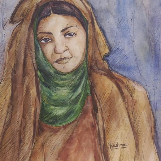 Composition created by Rashmeet Kaur