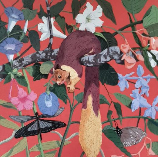 The Malabar Squirrel created by Ashik Alikhan