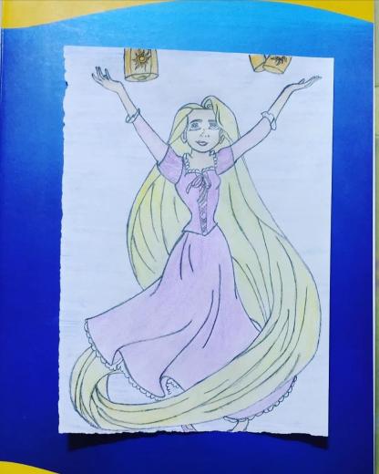 Easy Disney Princess Drawing