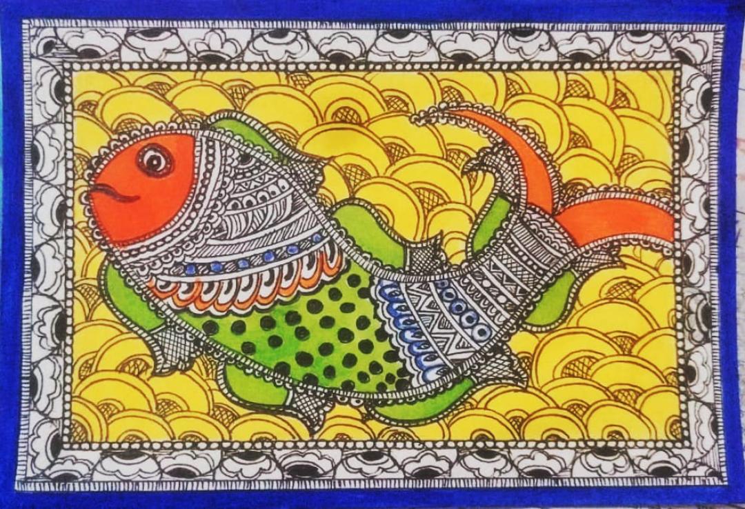 Fish created by Pratichi Dubey
