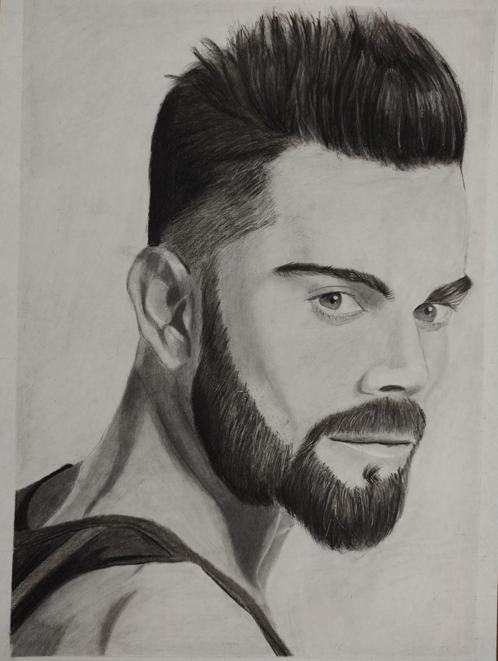 Virat Kohli created by Mohan Nv