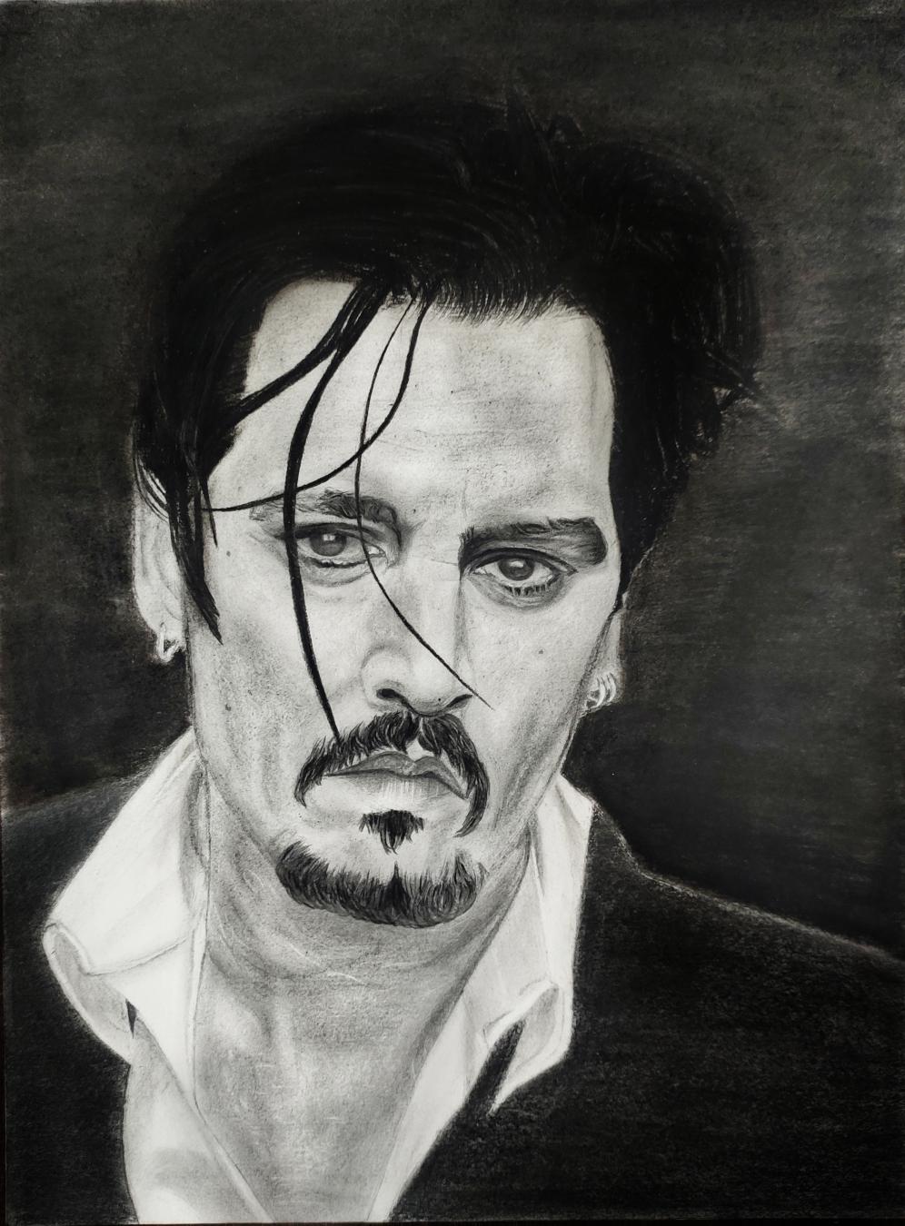 Johnny Depp created by Harsha J