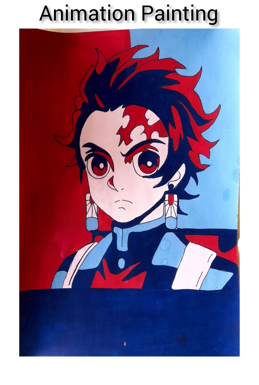 Animation Painting created by Nicika Jhanwar