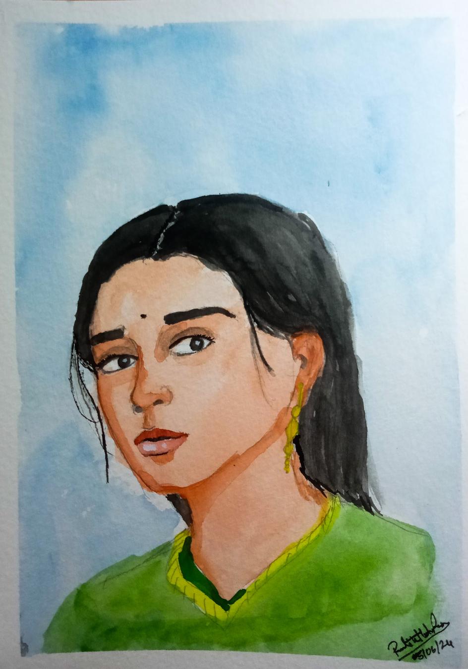 RANDOM PORTRAIT created by Prantik H