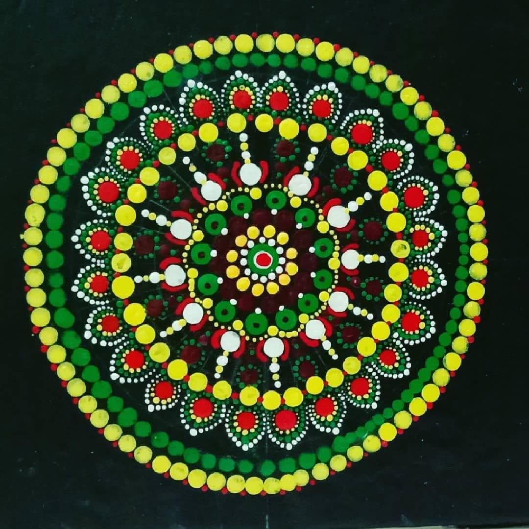 Dot Mandala created by shobha parashar