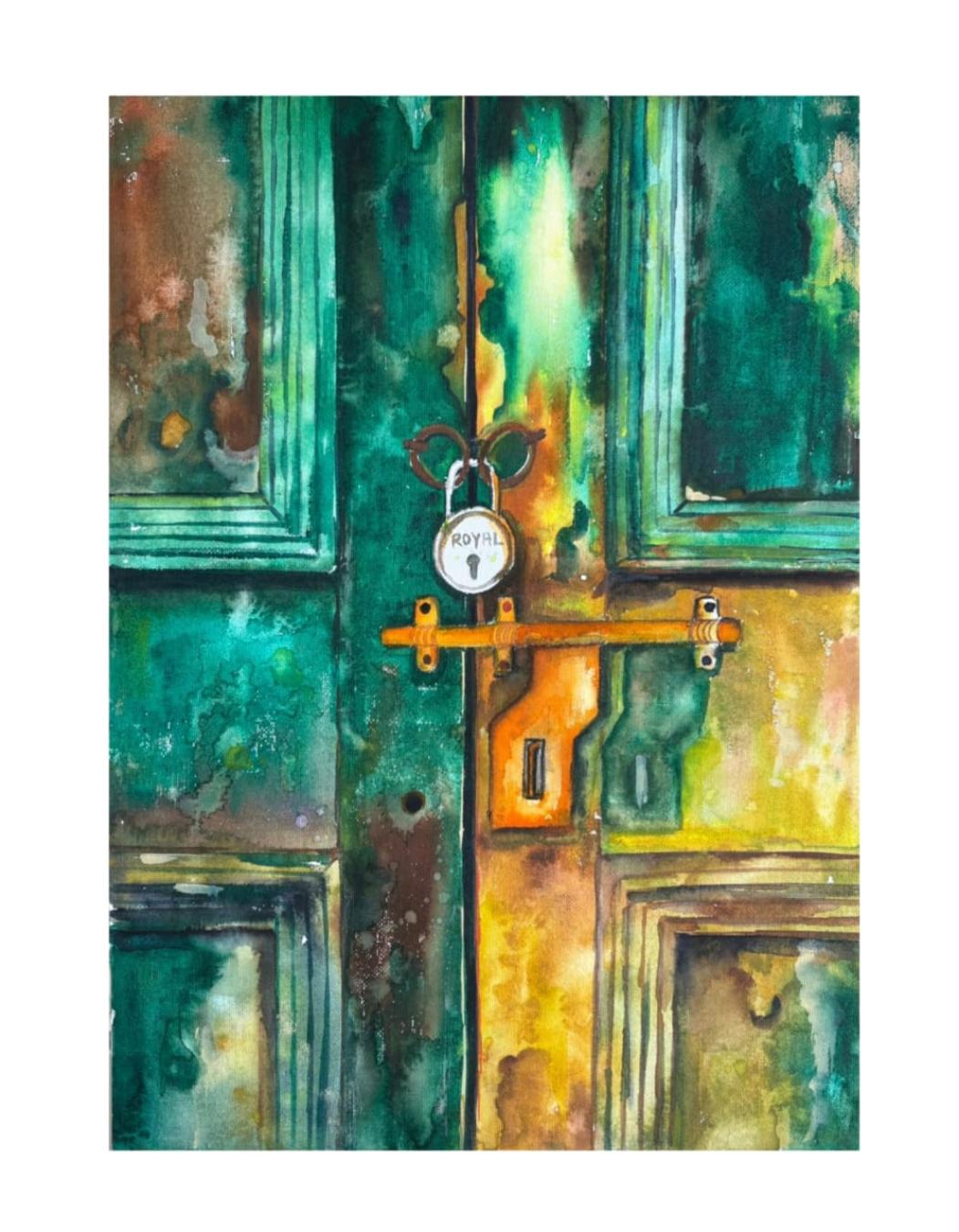 Behind the door created by Prabhawana Shailesh