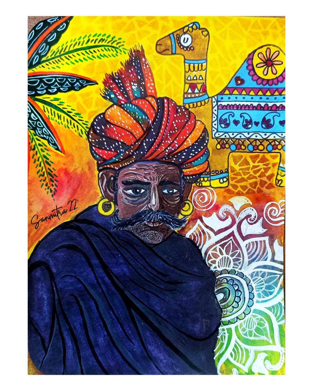 Indian culture created by Sanmitra Singari