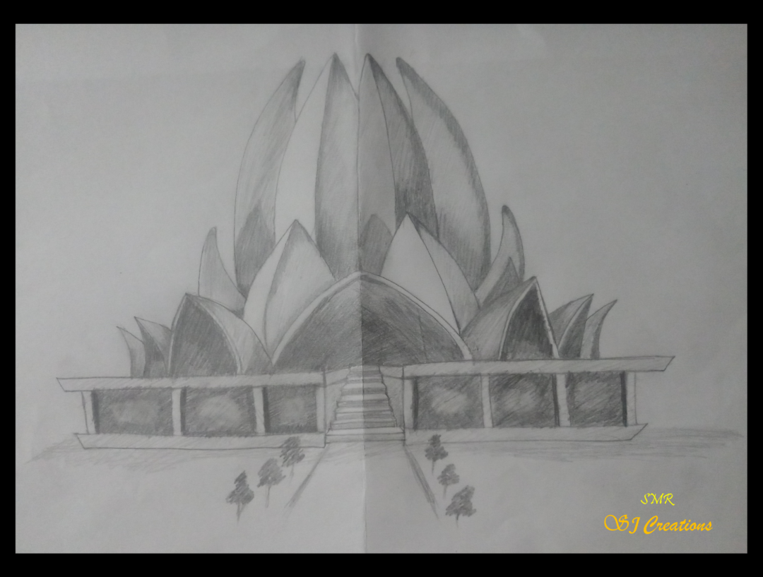The Magnificent Lotus Temple created by SJ Creations