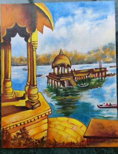 Scenary created by Meera Singh