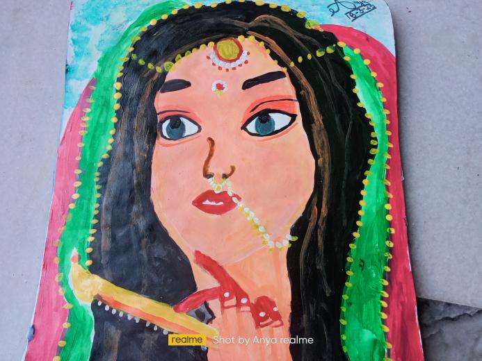 Radha Ji created by seema singhal