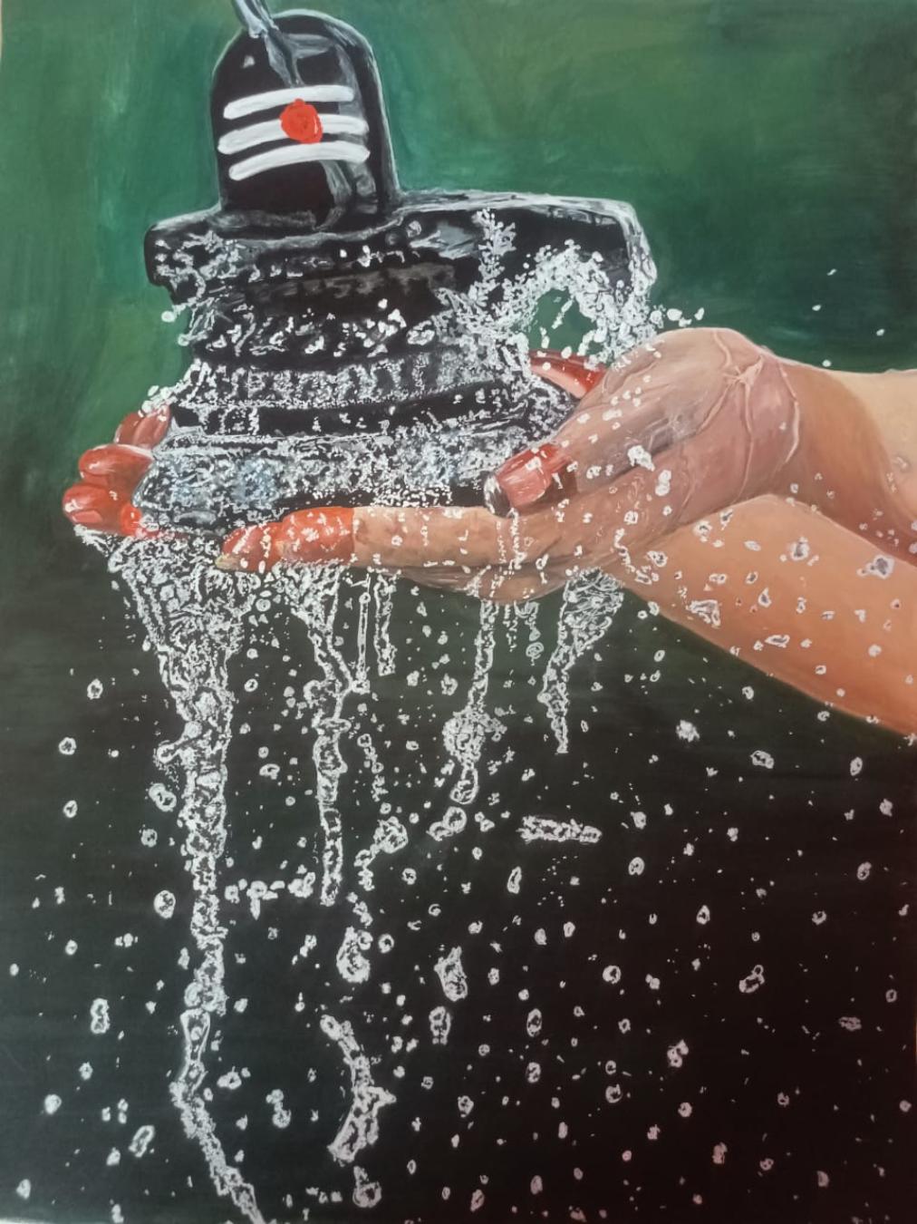 Devotee of shiva created by Divya Bothra