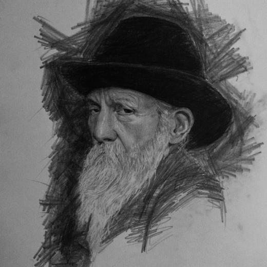 Graphite pencil sketch created by Shreyas Ghonge