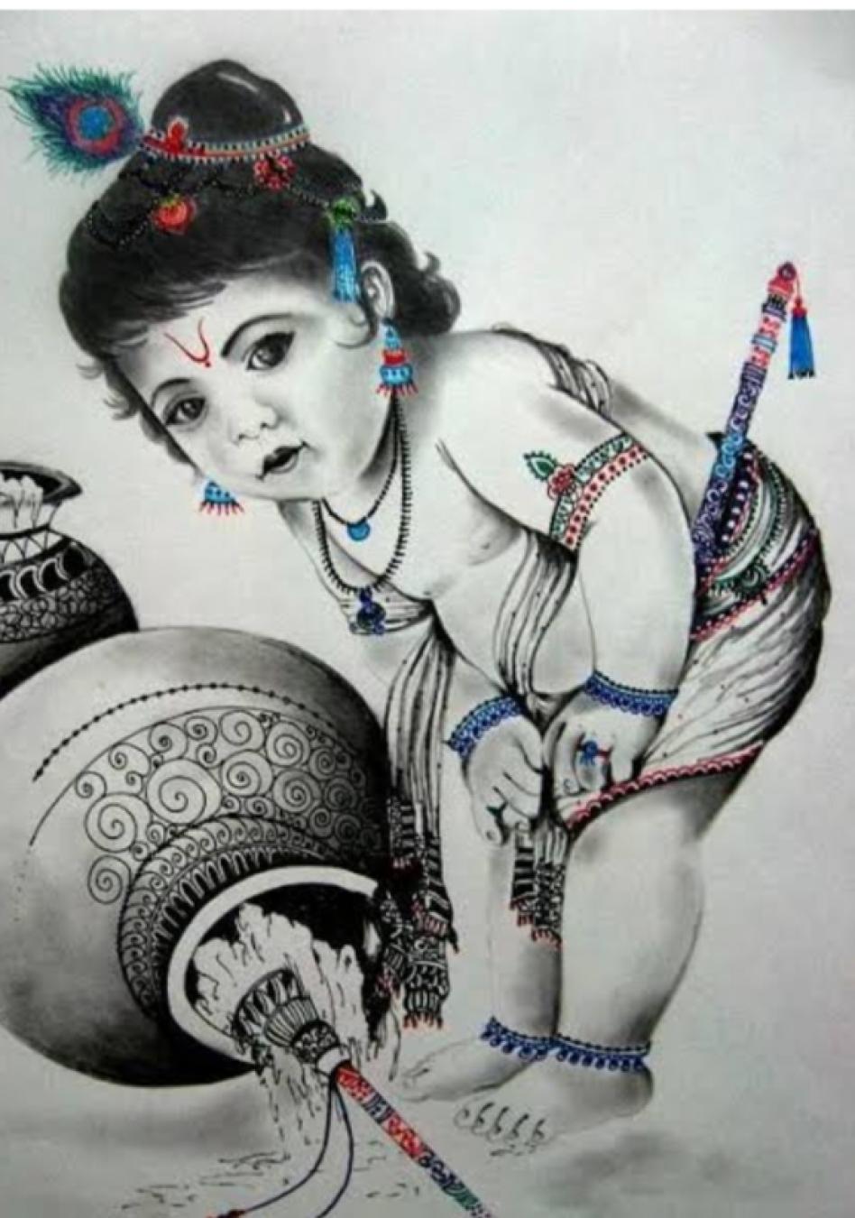 Krishna draw image store