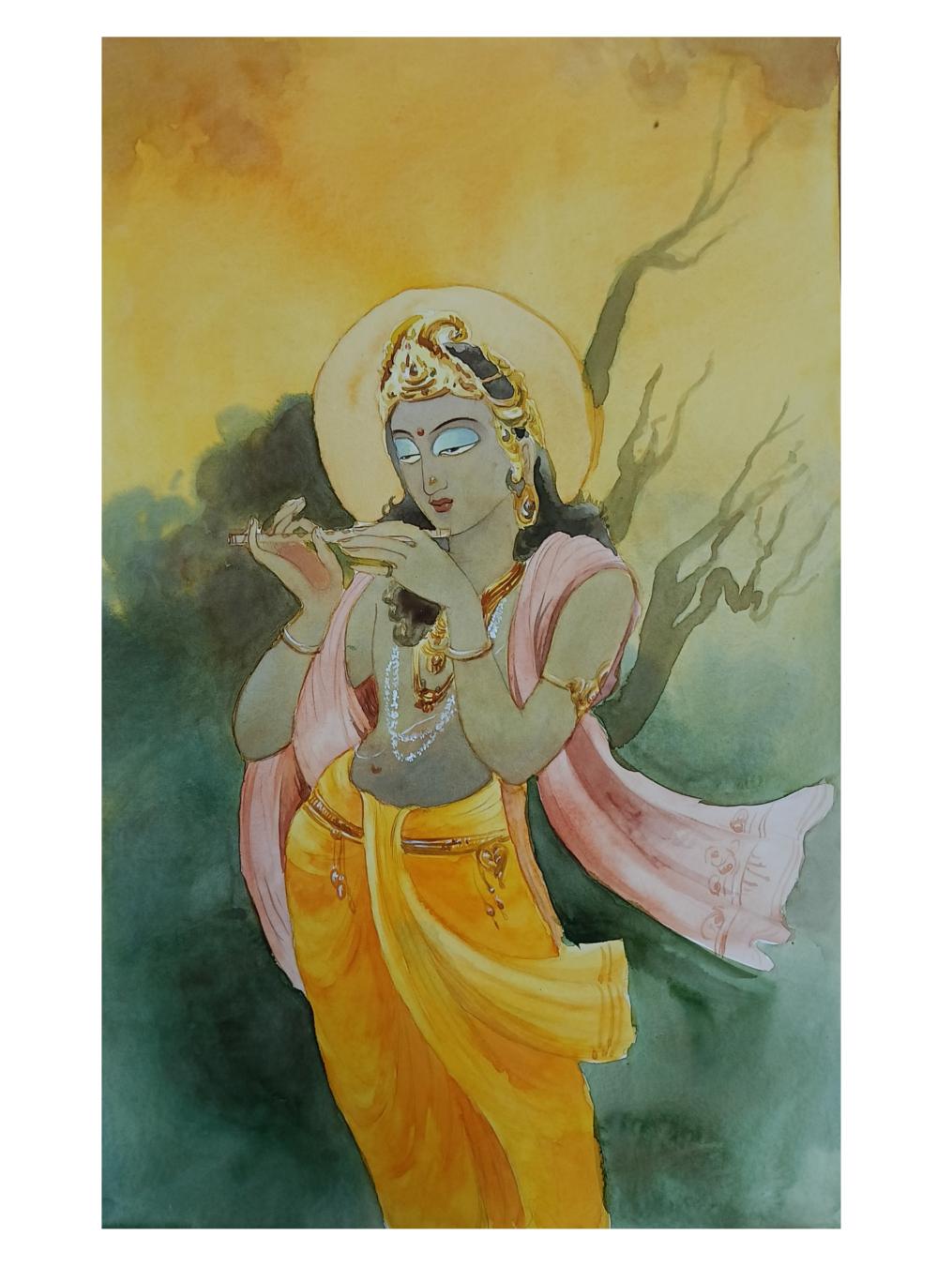 Krishna – The Divine Melody created by Sunanda roy