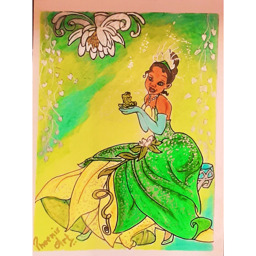 Disney Princess Tiana Drawings
