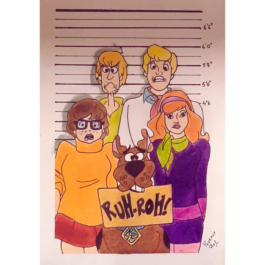 Scooby Gang created by Sucheta dhawan