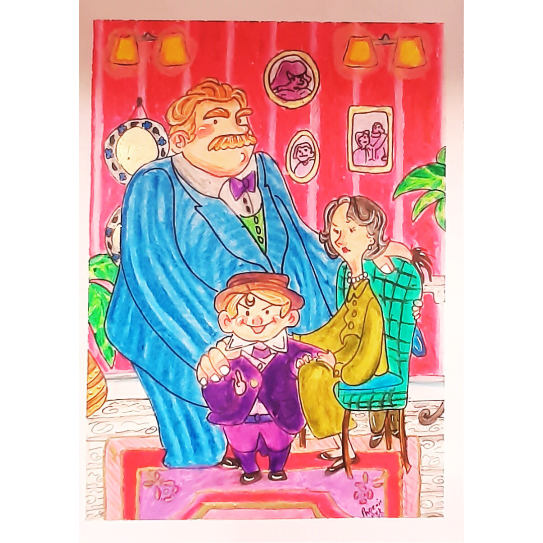 Dursley Family Harry Potter series created by Sucheta dhawan