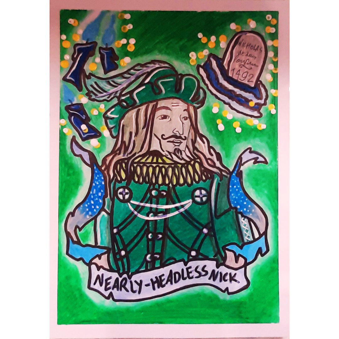 Nearly Headless Nick Harry Potter series created by Sucheta dhawan