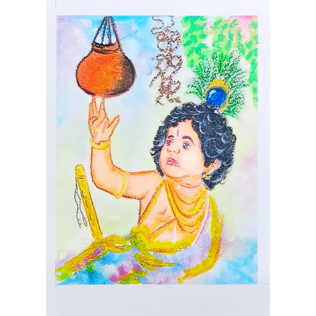 Bal krishna created by Sucheta dhawan