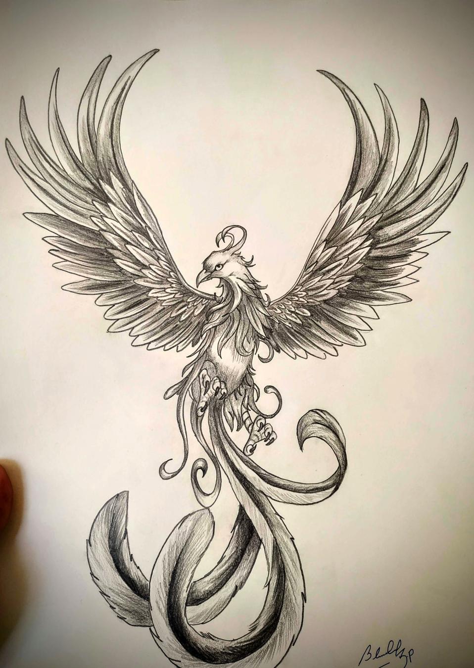 Phoenix created by SIVA PRABHAKAR