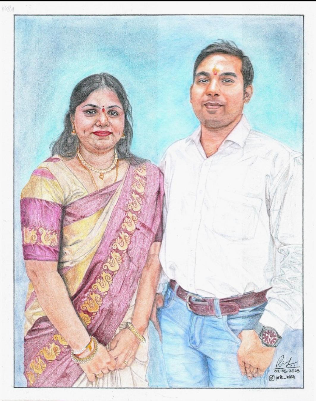 Different mode of portrait created by Ritu Agrawal