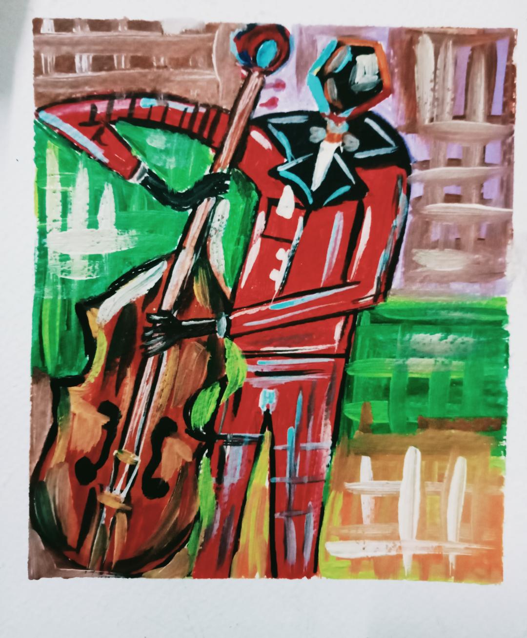 Abstract art created by shoma ghosh
