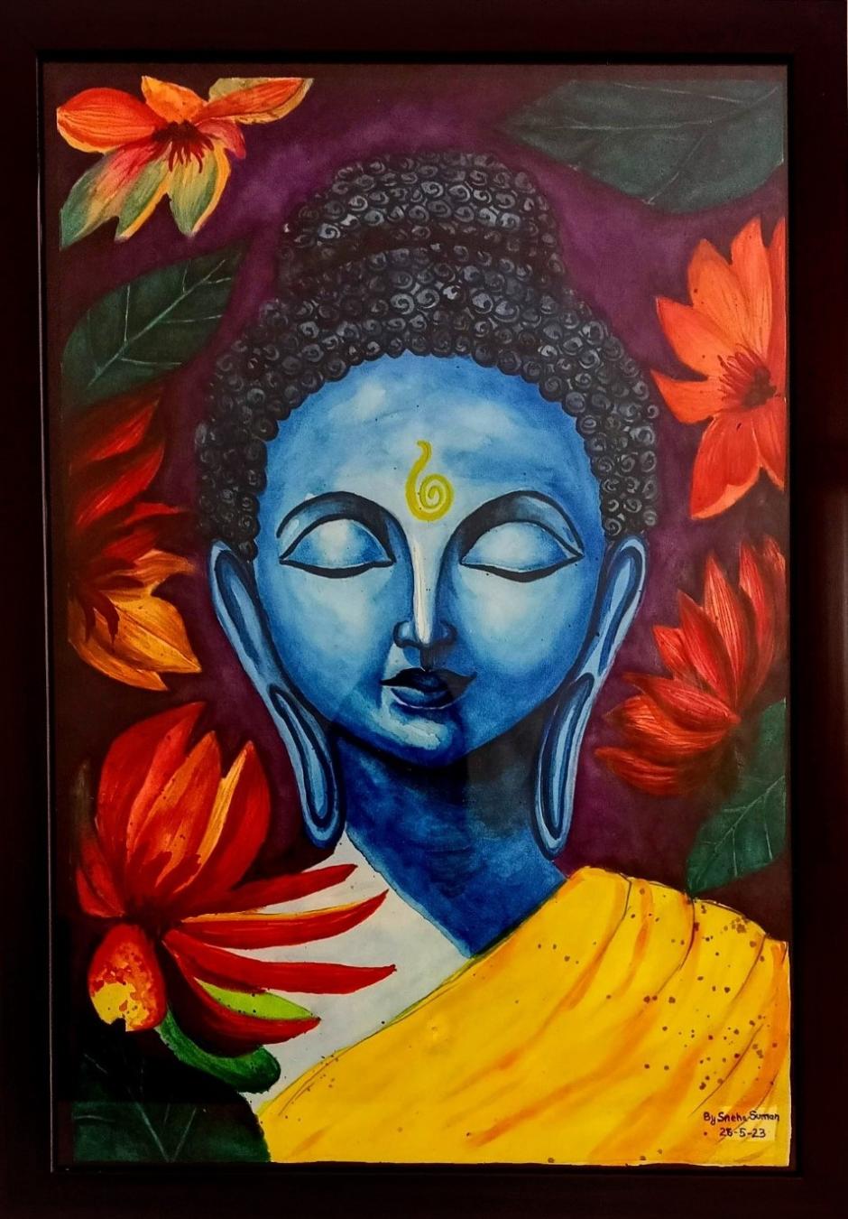 Gatuam Buddha created by Sneha Suman