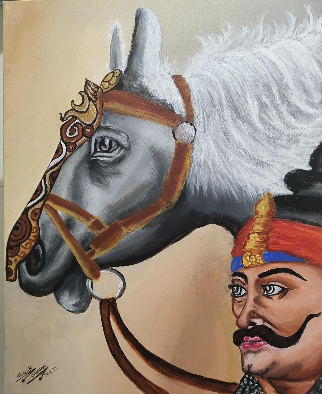 The Chetak created by Himesh Chauhan