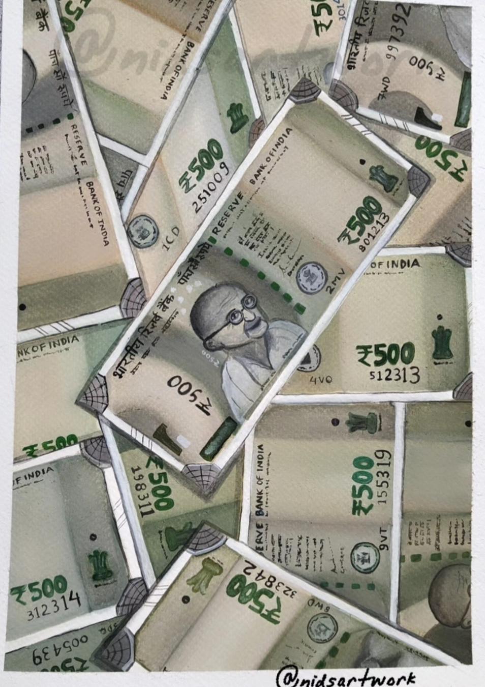 Money created by Nidhi Biswas