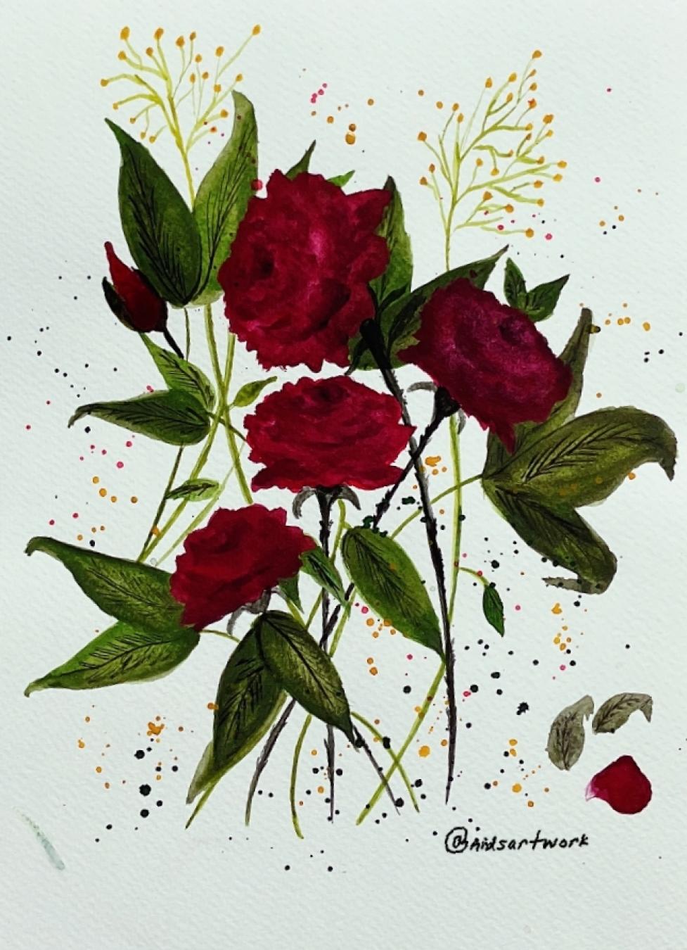 Botanical created by Nidhi Biswas