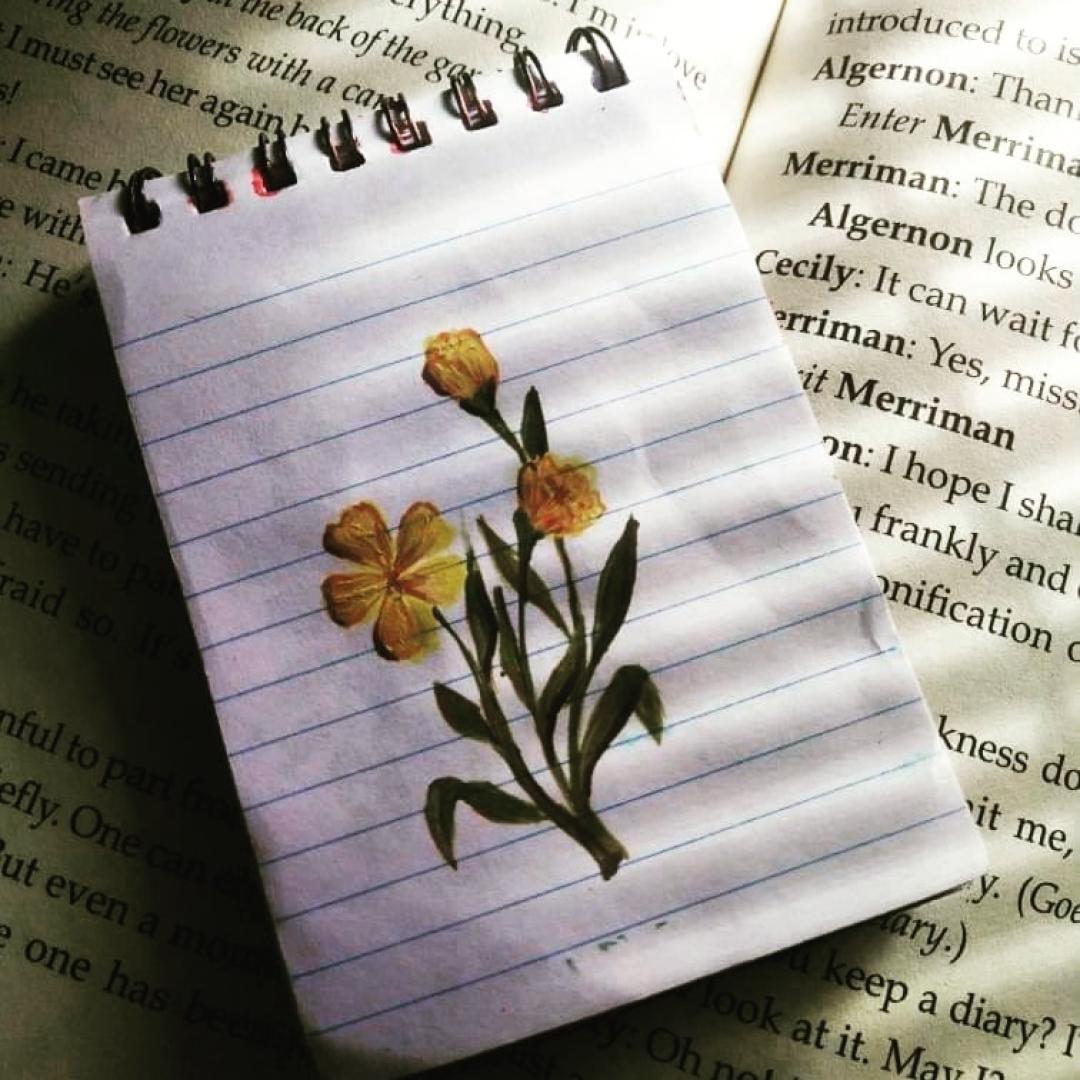 Flower notes created by Safa Syed
