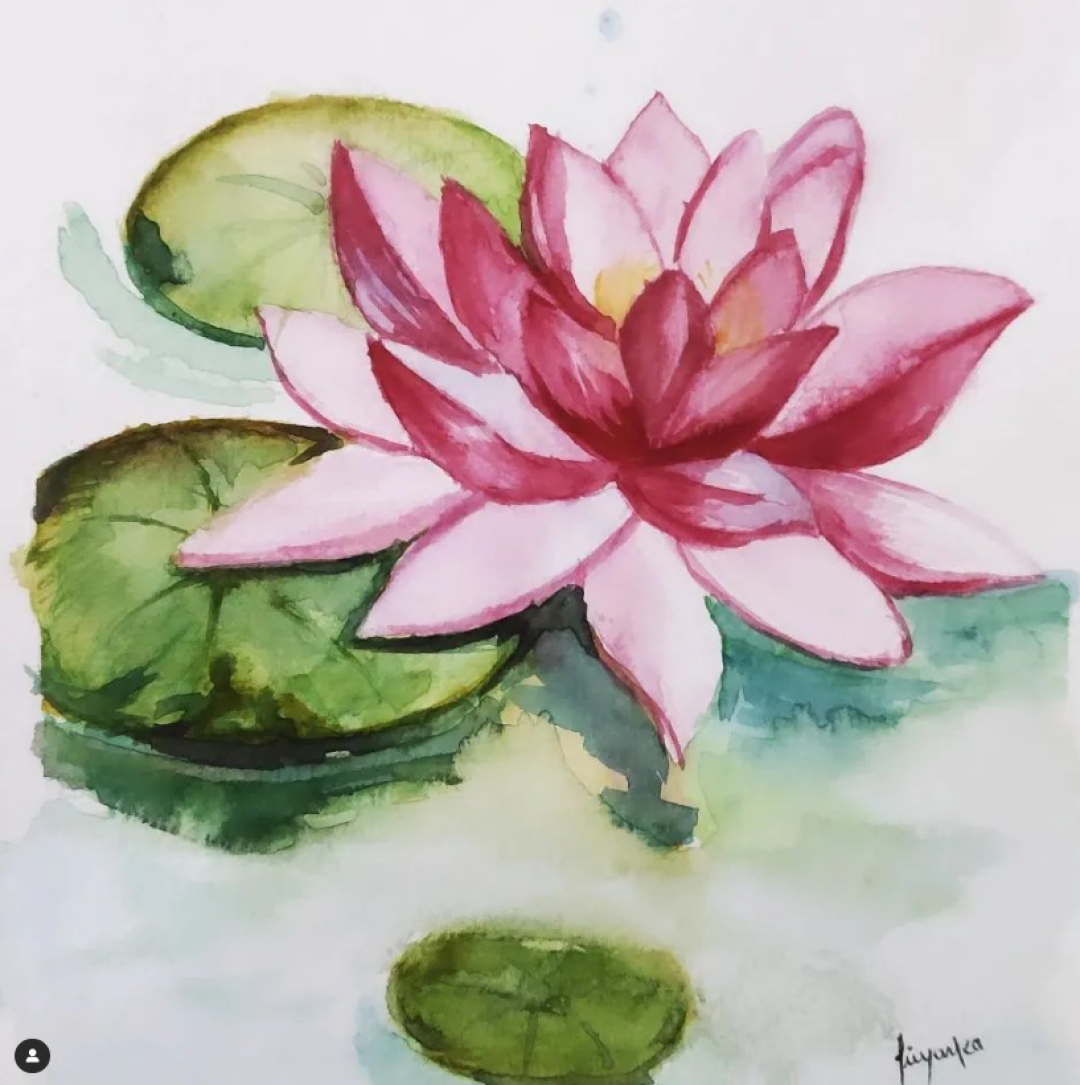 lotus created by Priyanka Choudhary