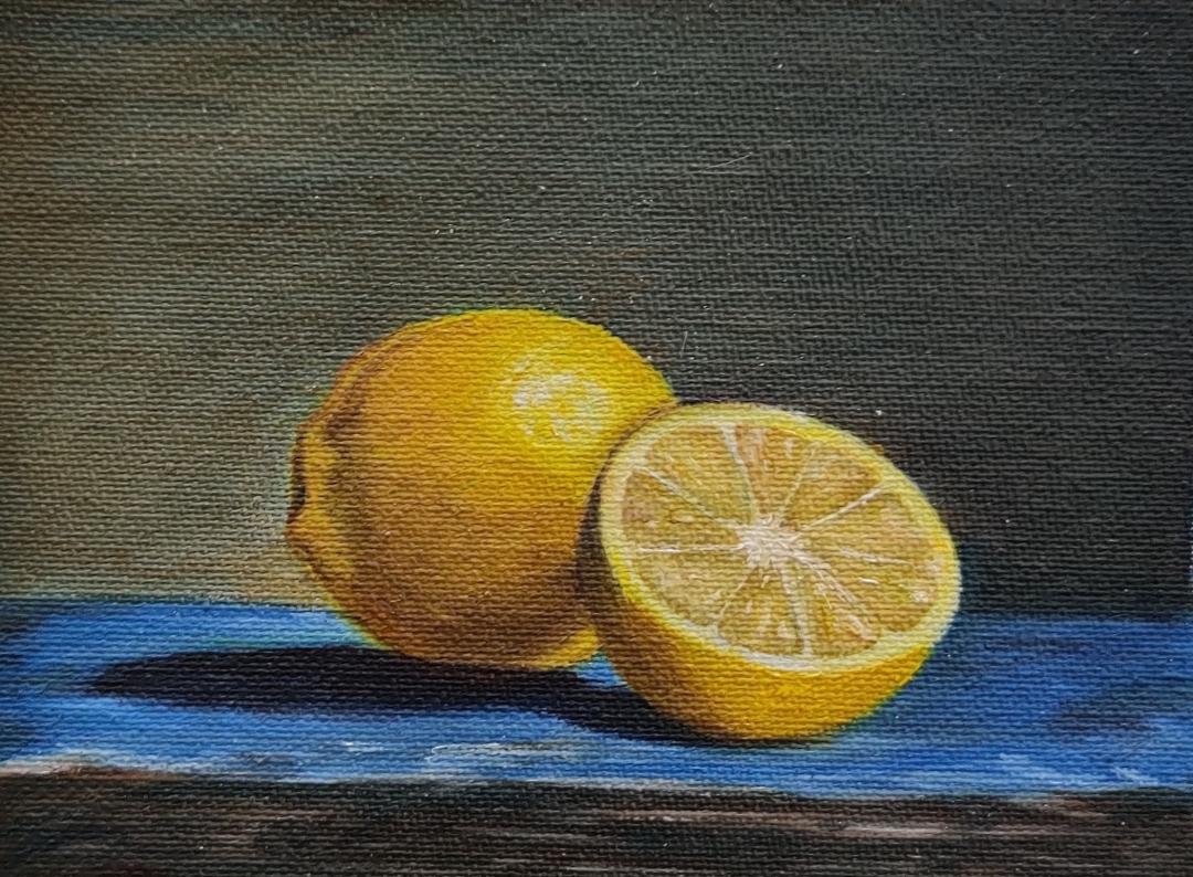 Lemon with cells created by Kriti Garg