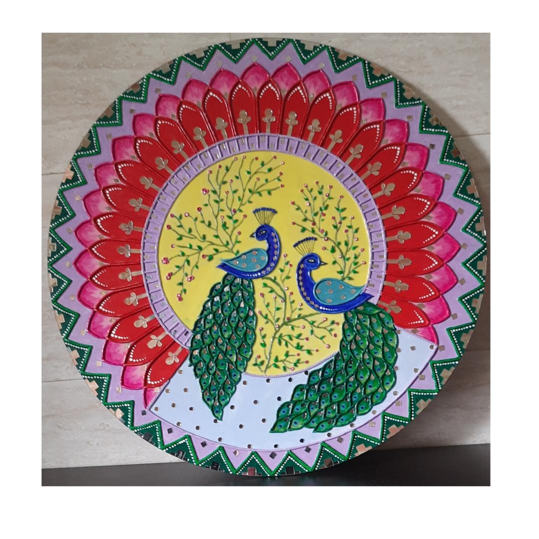 Devine Peacocks of Prosperity created by Sonali Vikas