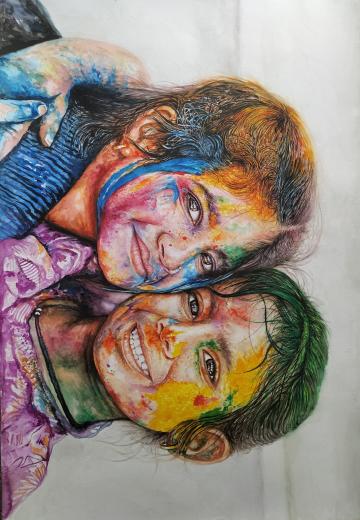 Holi created by jayakumar