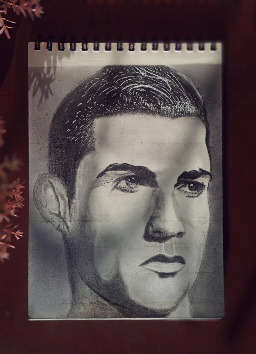 CR7 Drawing created by Juman Das